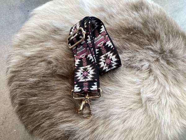 Ahdorned Adjustable Strap with Gold Hardware – BLING